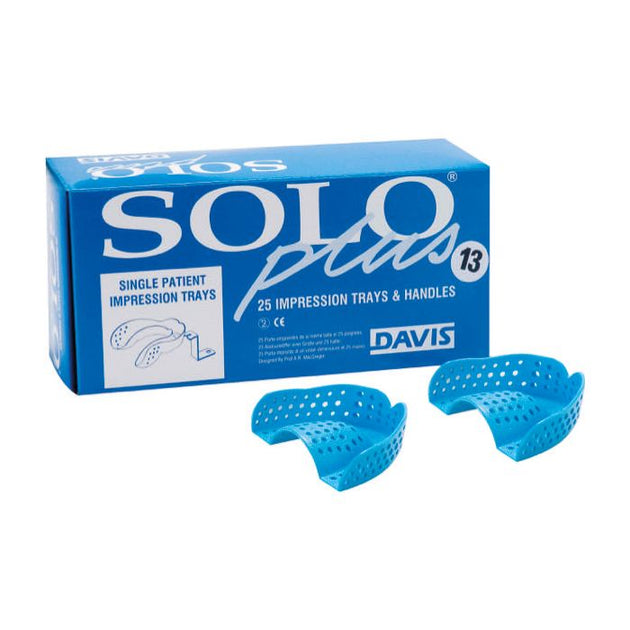 Solo Impression Trays: Dentate Handles (10) – Jubilee Dentals